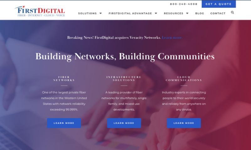 FirstDigital Telecom Reviews and Clients | DesignRush