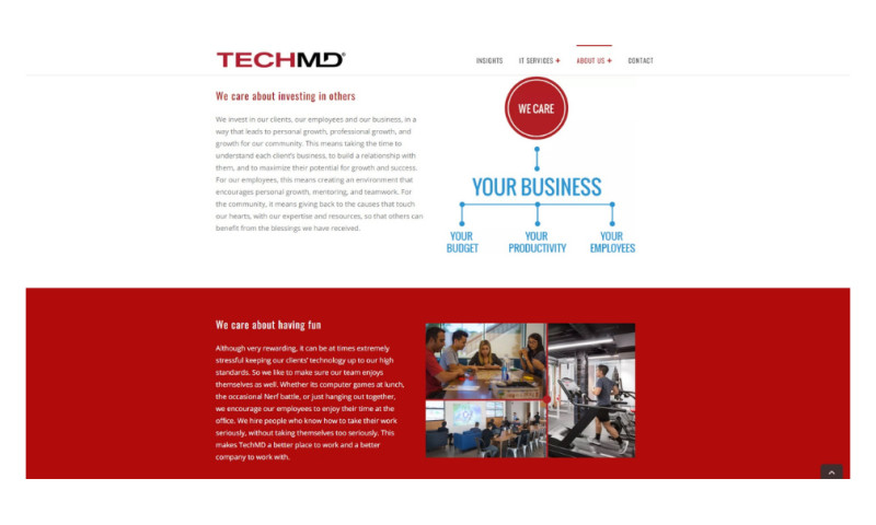 TechMD Reviews | View Portfolios | DesignRush