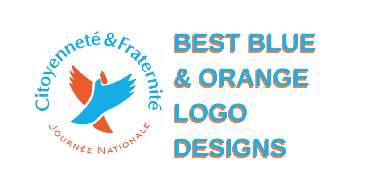 5 Best Blue & Orange Logo Designs Radiating Energy and Reliability ...