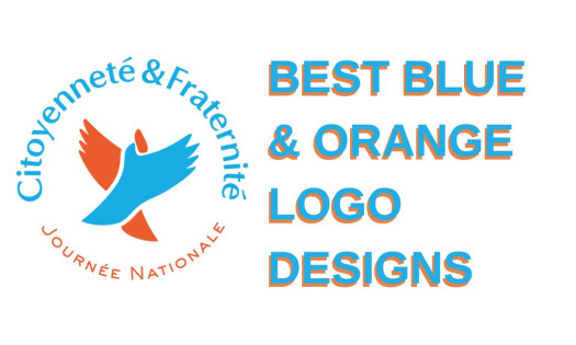5 Best Blue & Orange Logo Designs Radiating Energy and Reliability ...