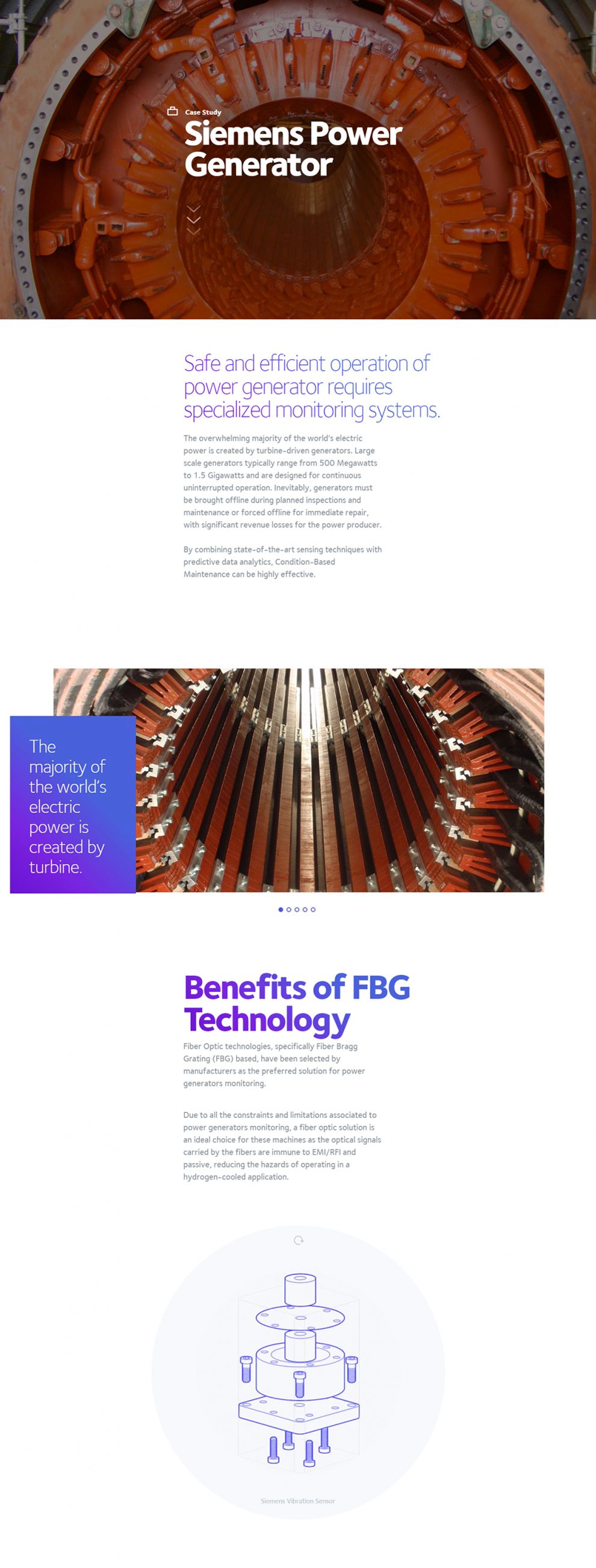 Best Website Design Inspiration: HBM FiberSensing | DesignRush