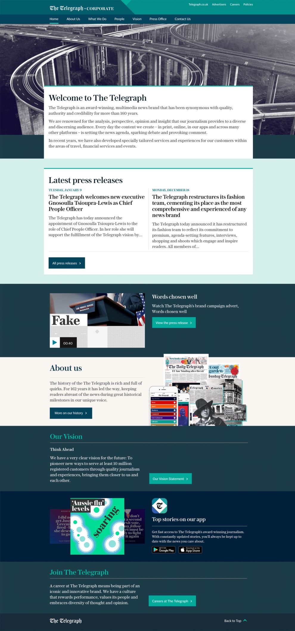 Clean Website Design Inspiration: The Telegraph | DesignRush