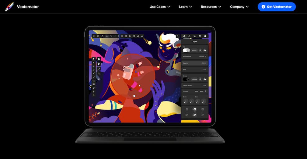 Vectornator Website Design Analysis | DesignRush