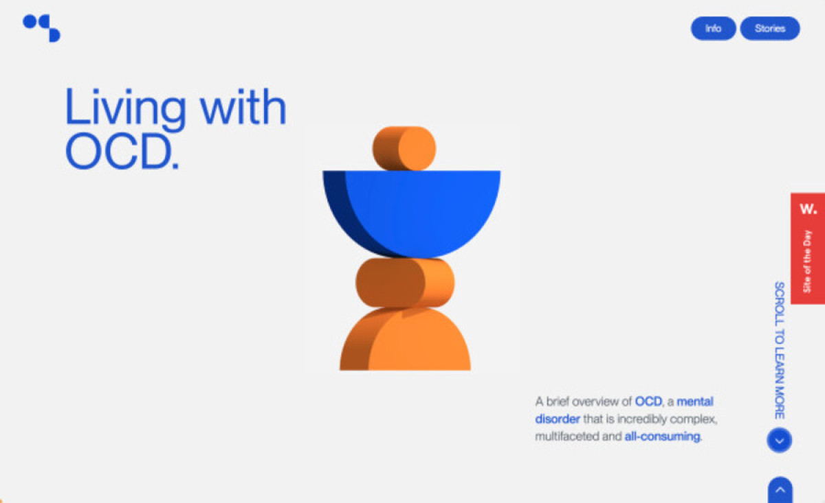 Living with OCD Website Design Analysis | DesignRush