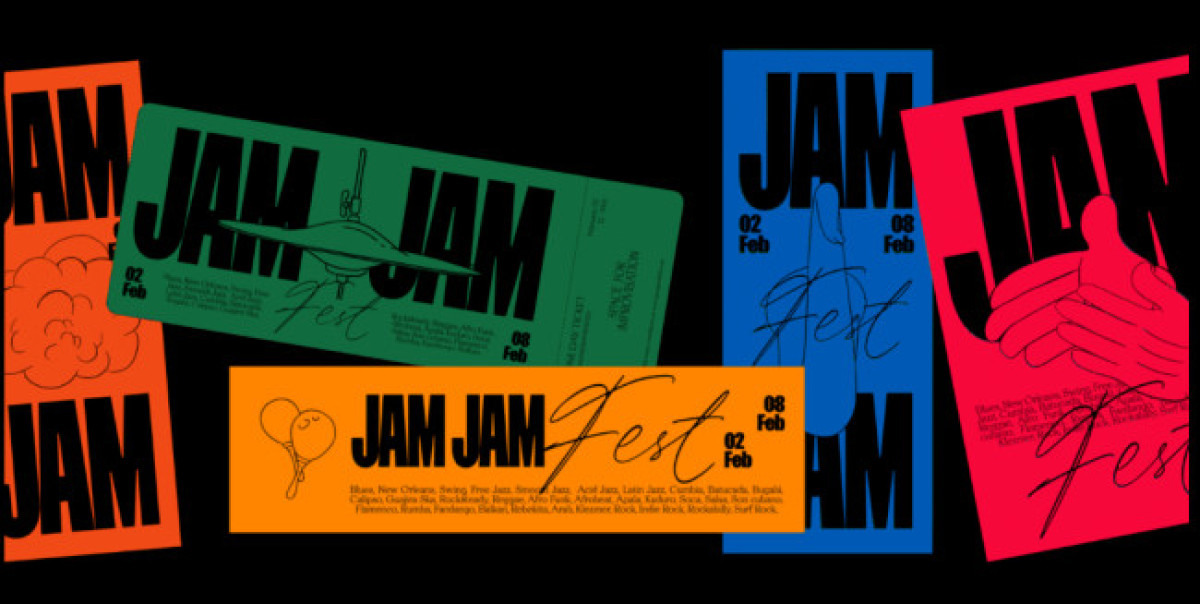 JAM JAM FEST Print Design Analysis | DesignRush