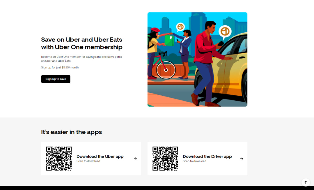 Uber Website Design Analysis | DesignRush