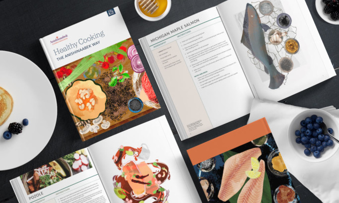 Anishinaabek Cooking Resources Print Design Analysis | DesignRush